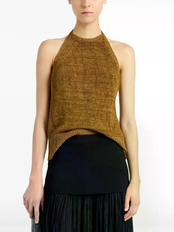 Proenza Schouler Leona Top - Brown