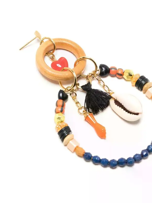 AMIR SLAMA Bead-embellished Single Earring