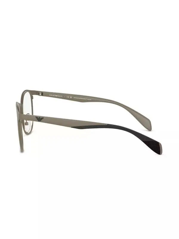 Emporio Armani Logo-plaque Glasses