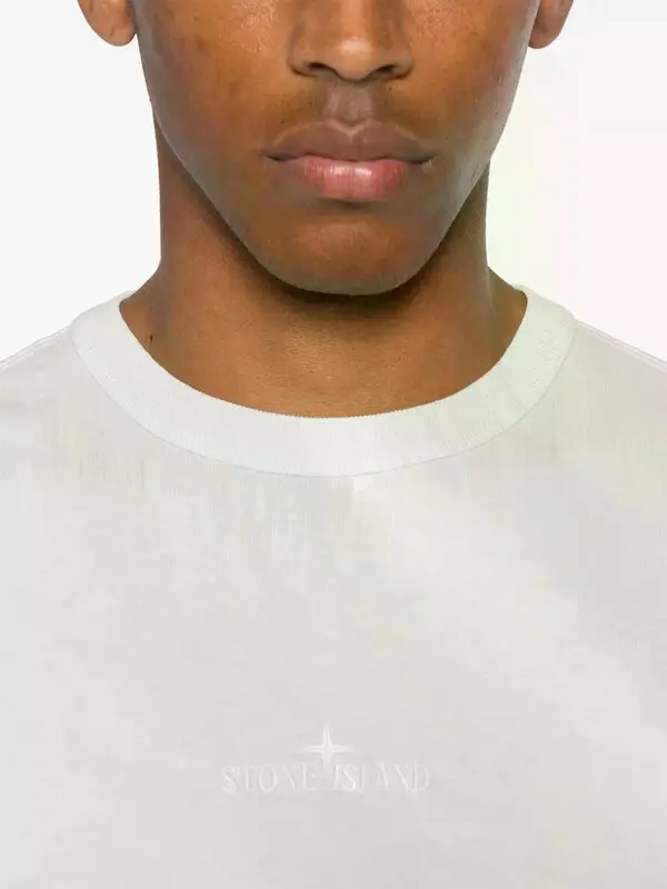 Stone Island Cotton T-shirt - Neutrals