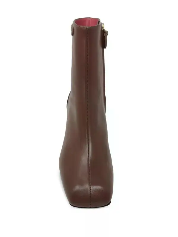 MADISON MAISON The Keli 60mm Ankle Boots - Brown