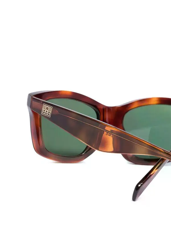 TOTEME Square Frame Sunglasses - Brown