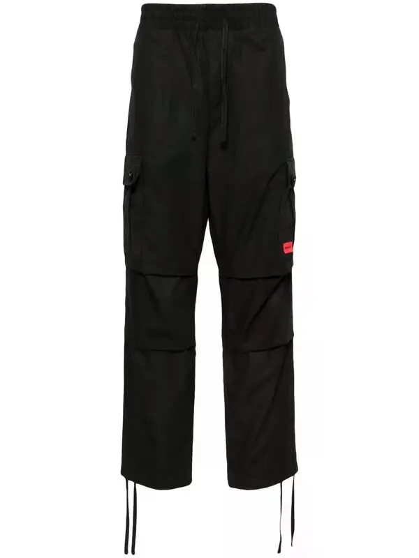 Hugo Logo-appliqué Cargo Trousers