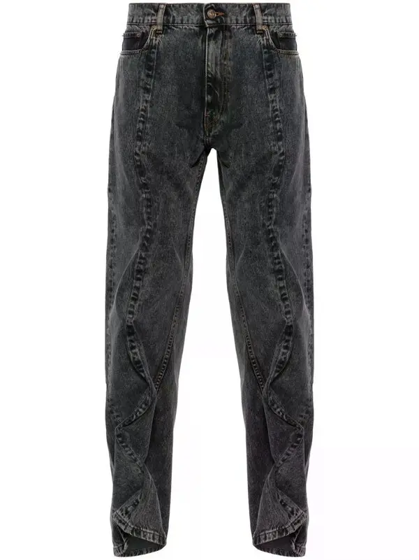 Y/project Evergreen Wire Mid-rise Straight Jeans