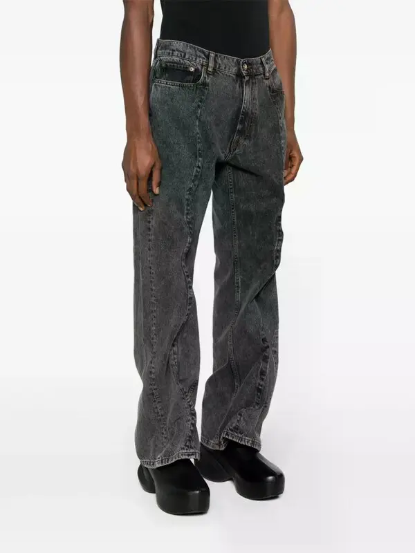 Y/project Evergreen Wire Mid-rise Straight Jeans