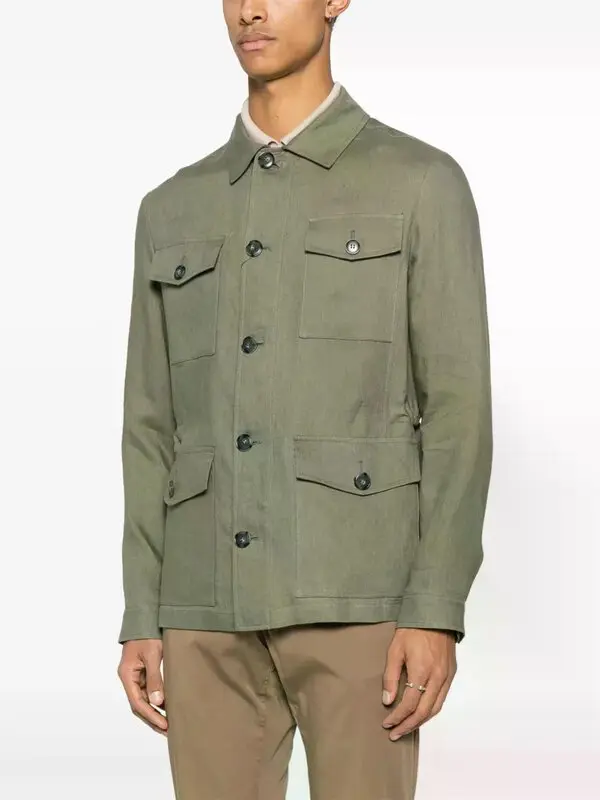 Canali Button-up Jacket