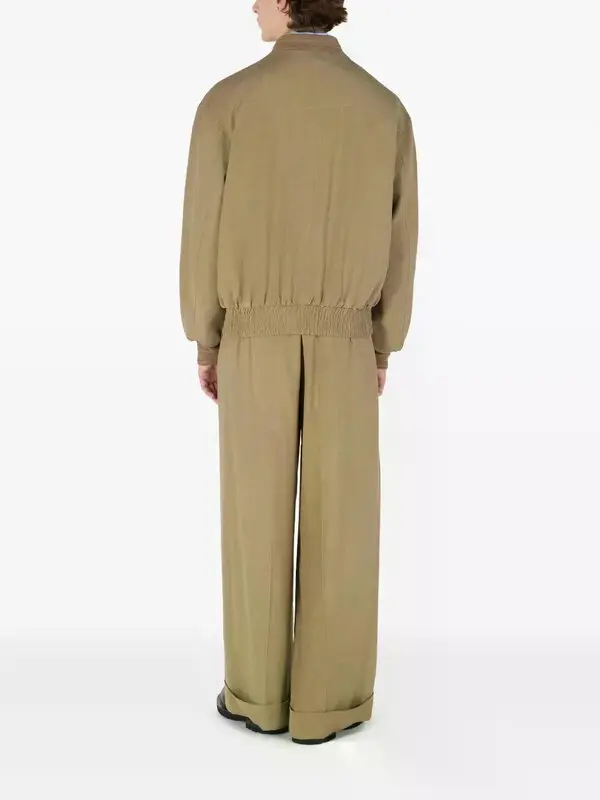 Roberto Cavalli Drop-shoulder Bomber Jacket