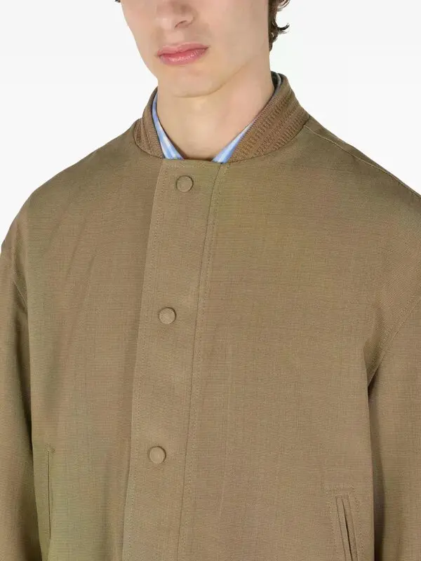 Roberto Cavalli Drop-shoulder Bomber Jacket