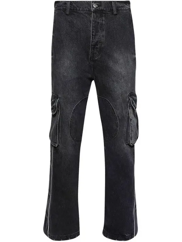 NAHMIAS Cargo Jeans - Black