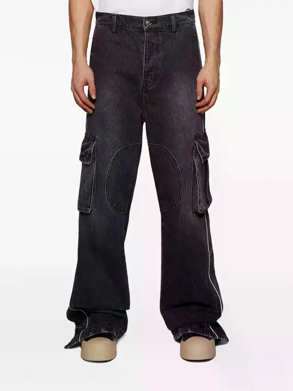 NAHMIAS Cargo Jeans - Black
