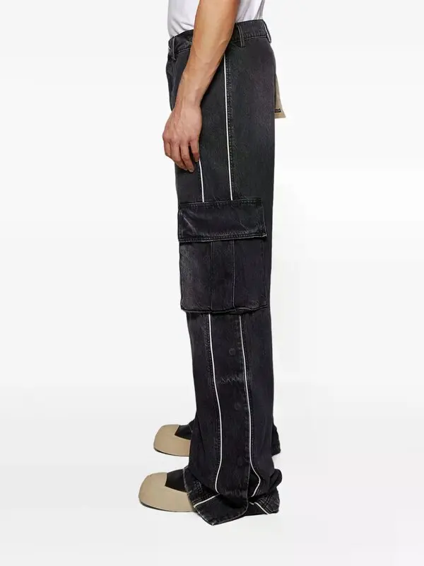 NAHMIAS Cargo Jeans - Black