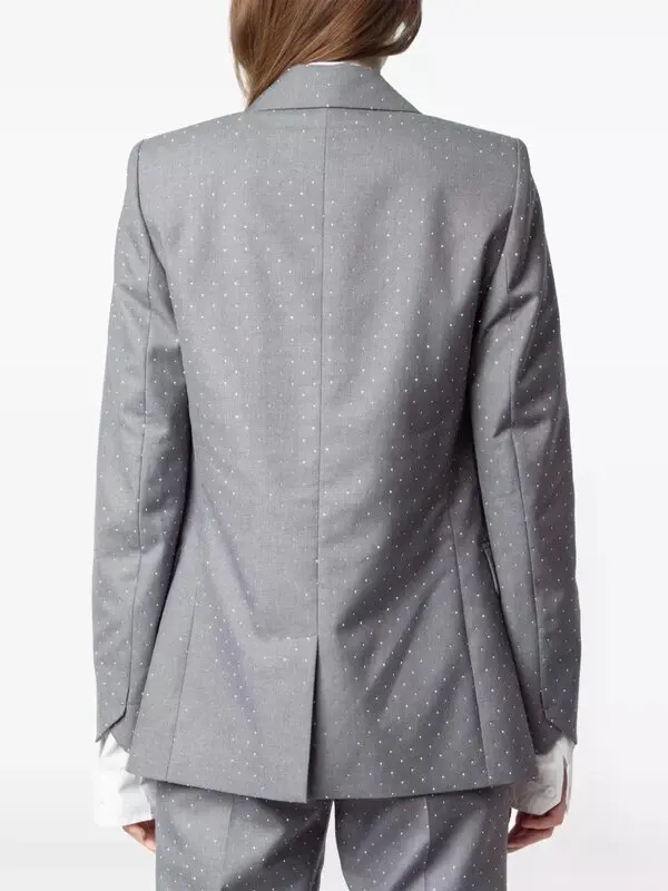Zadig&Voltaire Valse Embellished Blazer - Grey