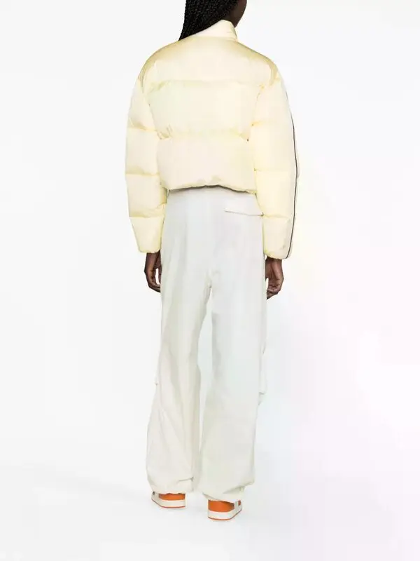 Palm Angels Logo-embroidered Puffer Jacket