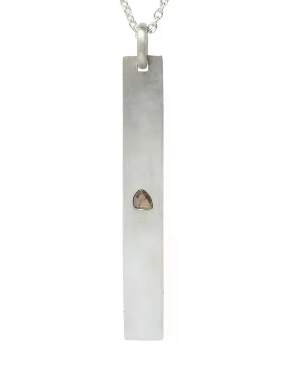 PARTS OF FOUR Plate Necklace - Silver