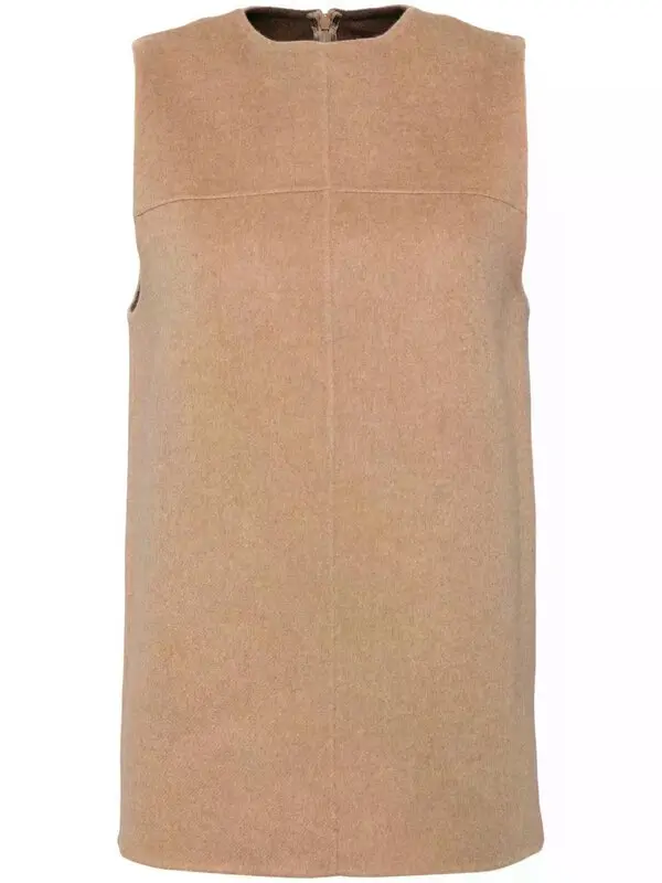 SYSTEM Wool Blend Reversible Sleeveless Top