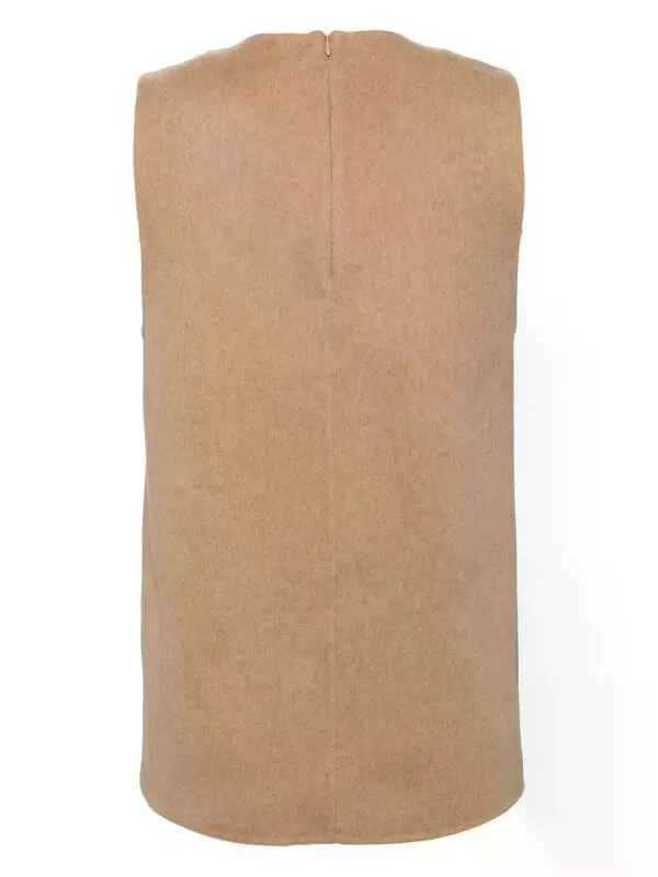 SYSTEM Wool Blend Reversible Sleeveless Top