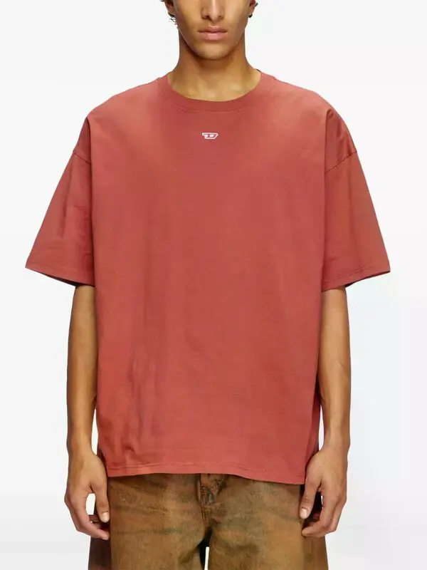 DIESEL® Logo-patch Organic-cotton T-shirt