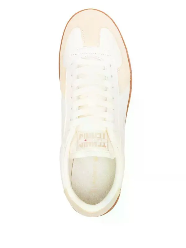 Lacoste Base Shot Pro Leather Sneakers - Neutrals