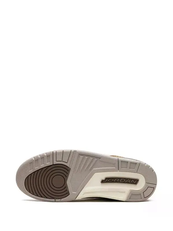 JORDAN Air 3 Light Orewood Brown Sneakers - Neutrals