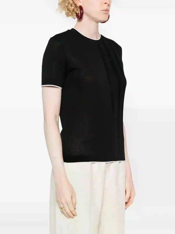 Jacquemus Le T-shirt Tricot Knitted Top
