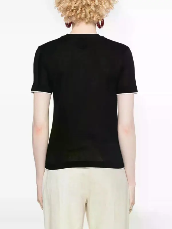Jacquemus Le T-shirt Tricot Knitted Top