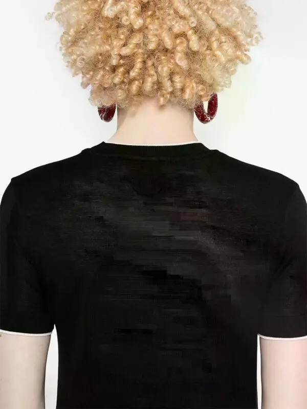 Jacquemus Le T-shirt Tricot Knitted Top