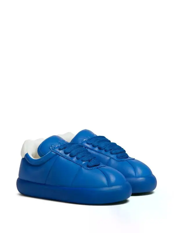 Marni Bigfoot 2.0 Padded Leather Sneakers - Blue