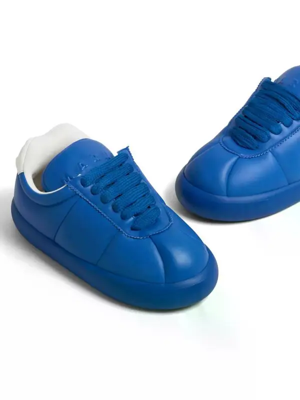 Marni Bigfoot 2.0 Padded Leather Sneakers - Blue