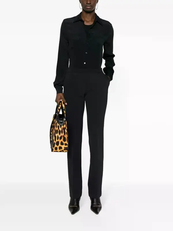 Pinko Pleated Flared Trousers
