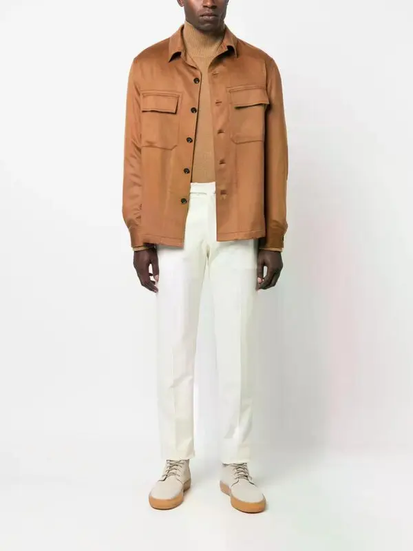 Zegna Alba Oasi Shirt Jacket - Brown