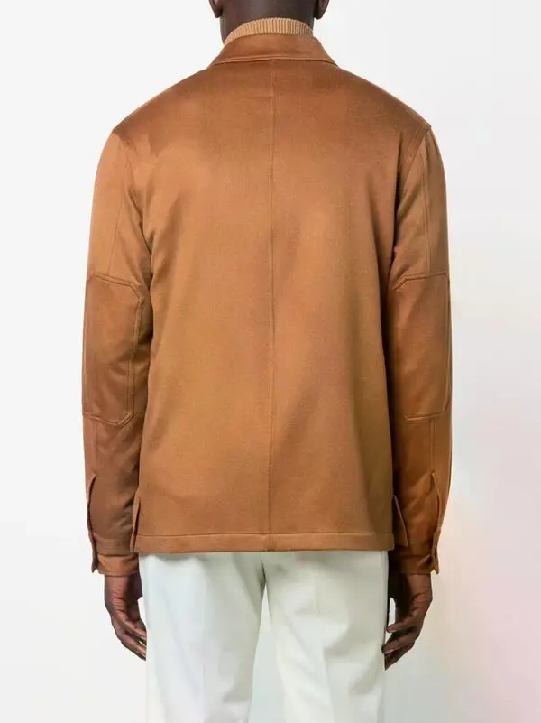 Zegna Alba Oasi Shirt Jacket - Brown