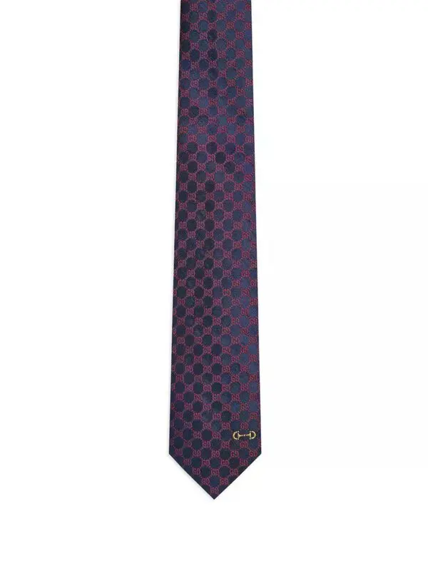 Gucci Gg Silk Jacquard Tie