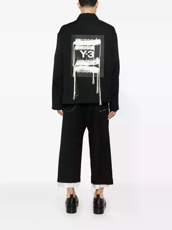 Y3 Sport Uniform Patch Coach Jacket
