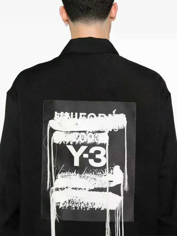 Y3 Sport Uniform Patch Coach Jacket