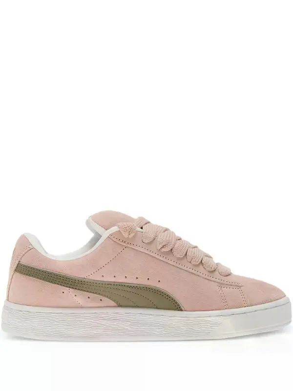 PUMA Suede Lace-up Sneakers - Pink