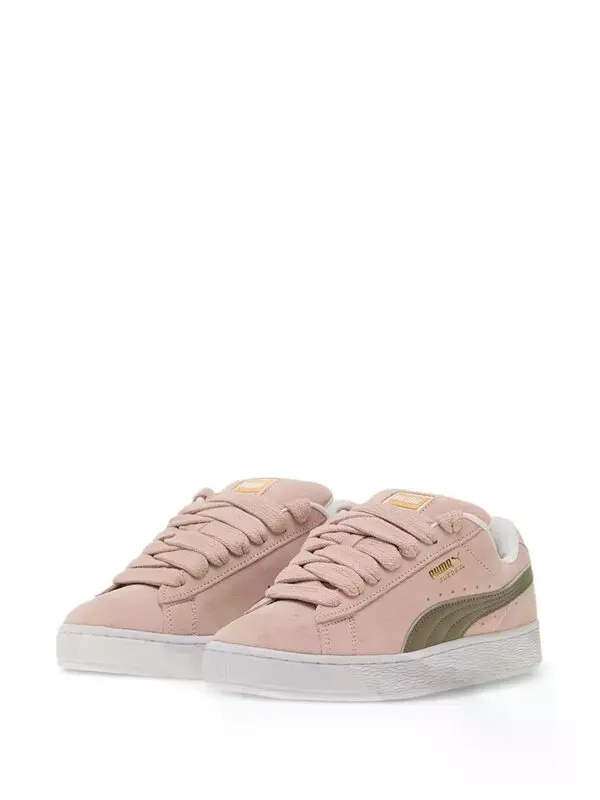 PUMA Suede Lace-up Sneakers - Pink