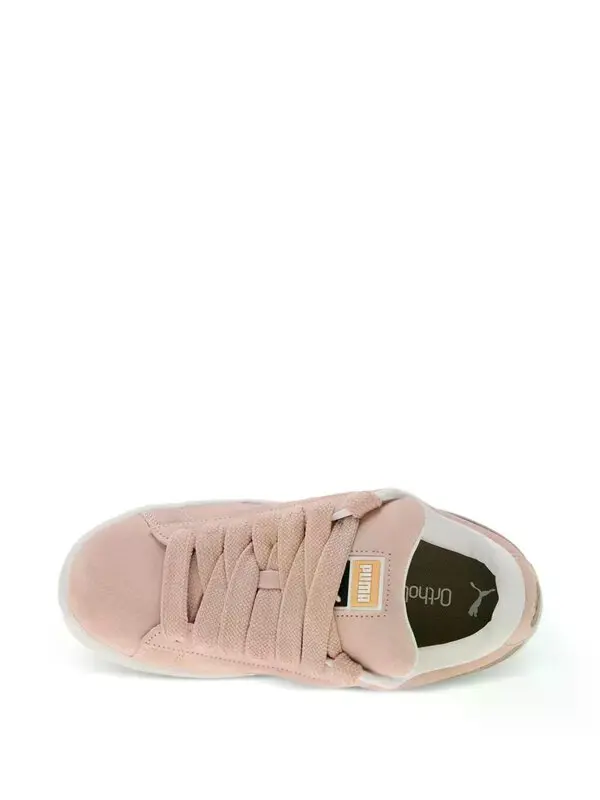 PUMA Suede Lace-up Sneakers - Pink