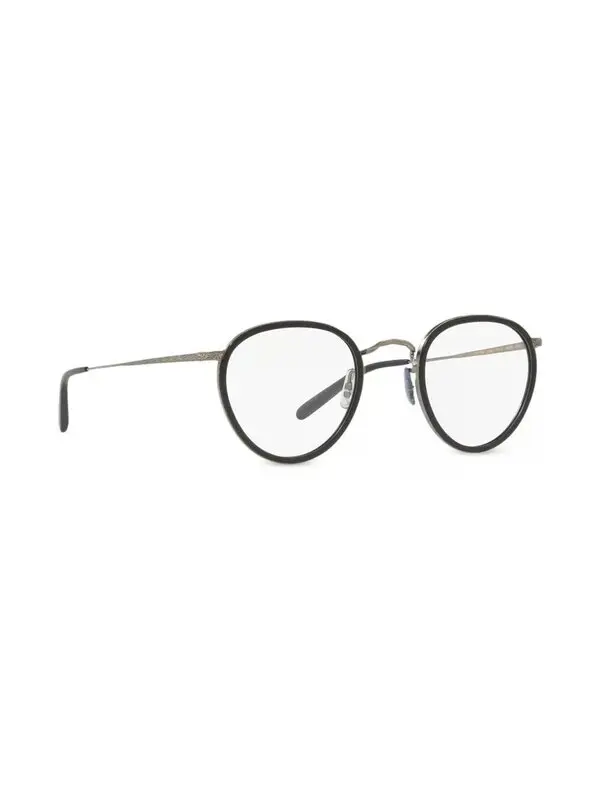 Oliver Spencer Round-frame Glasses - Black