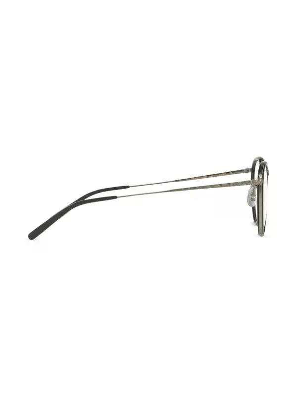 Oliver Spencer Round-frame Glasses - Black