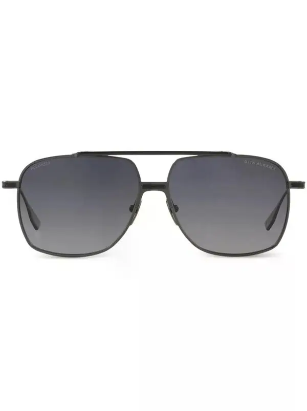Dita Alkamx Pilot-frame Sunglasses - Black