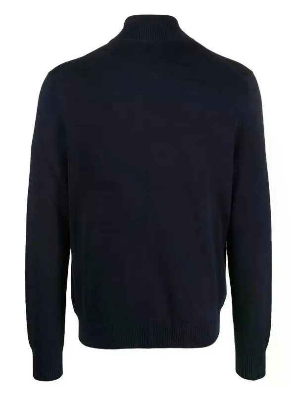 Malo Long-sleeve Zip-up Sweatshirt