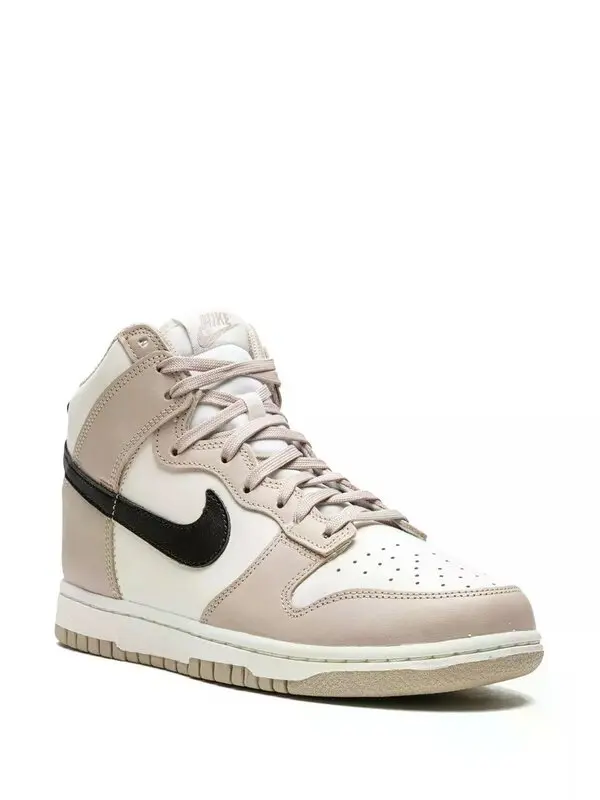 Nike Dunk High "fossil Stone" Sneakers - Neutrals