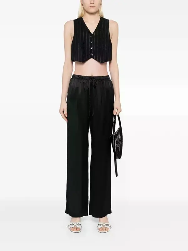 REFORMATION Olina Trousers - Black