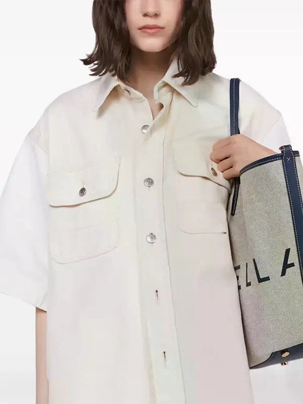 Stella McCartney Utility Short-sleeved Denim Shirt
