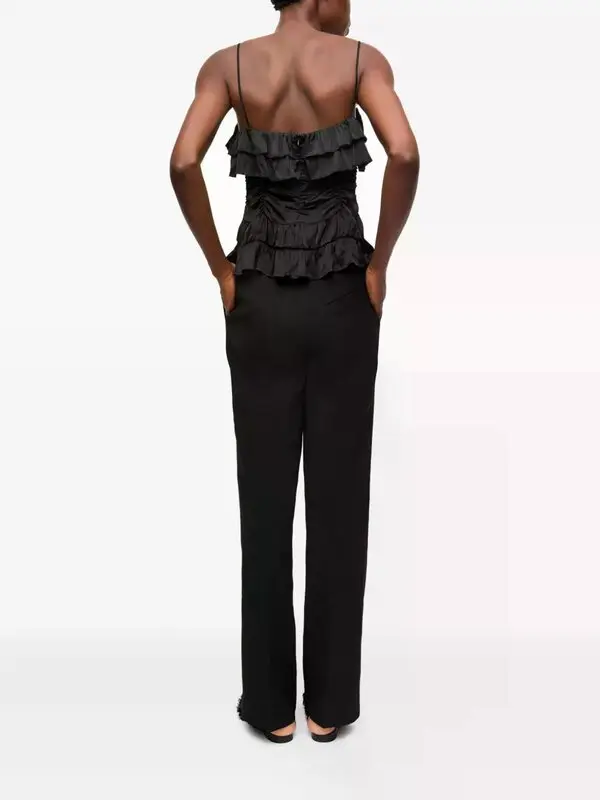 GANNI Draped Top