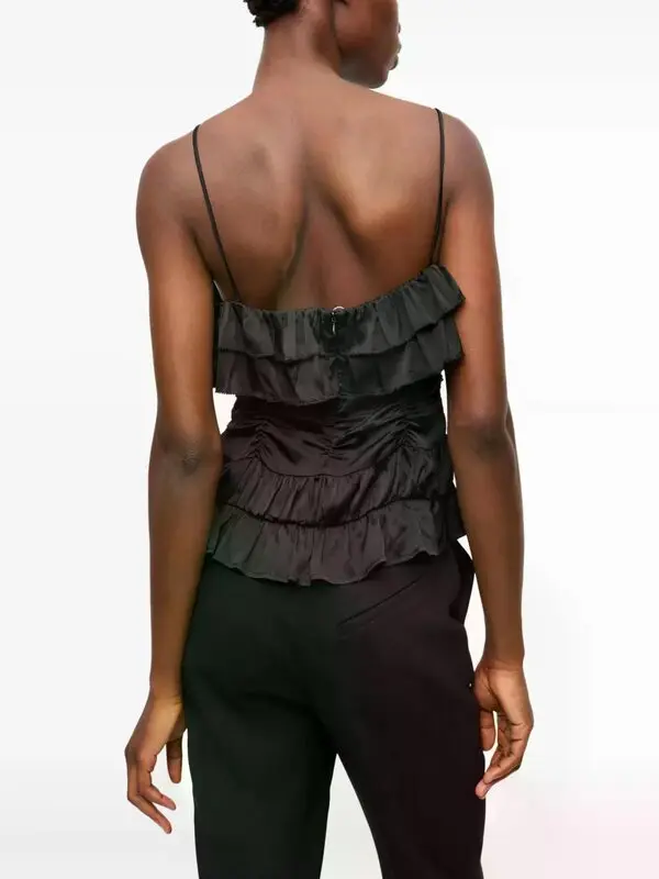 GANNI Draped Top