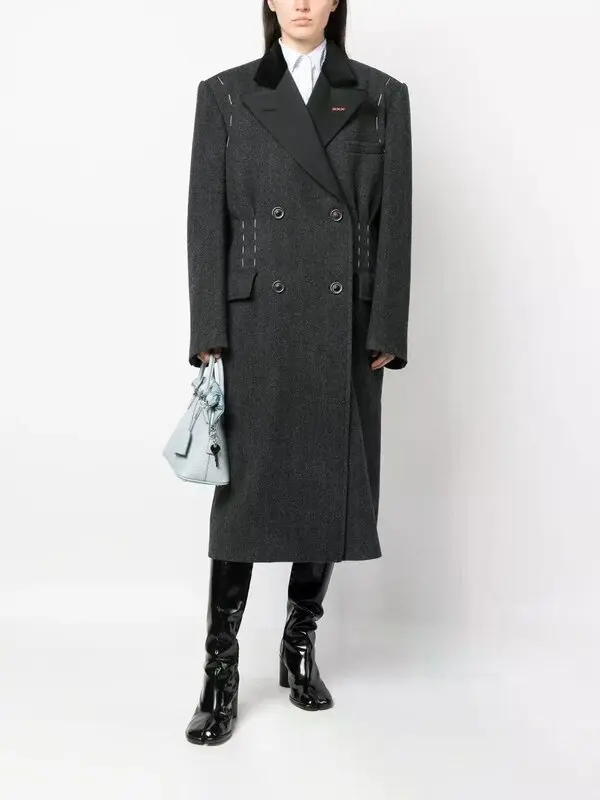 MAISON MARGIELA Work-in-progress Double-breasted Coat