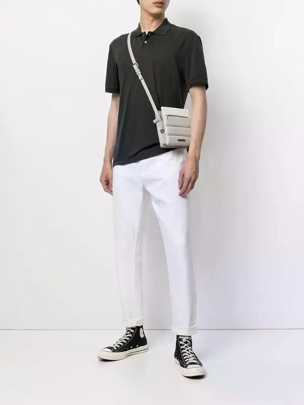 JAMES PERSE Lotus Polo Shirt - Grey