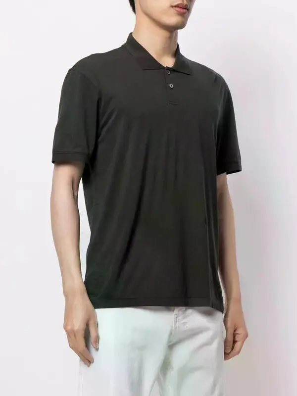 JAMES PERSE Lotus Polo Shirt - Grey
