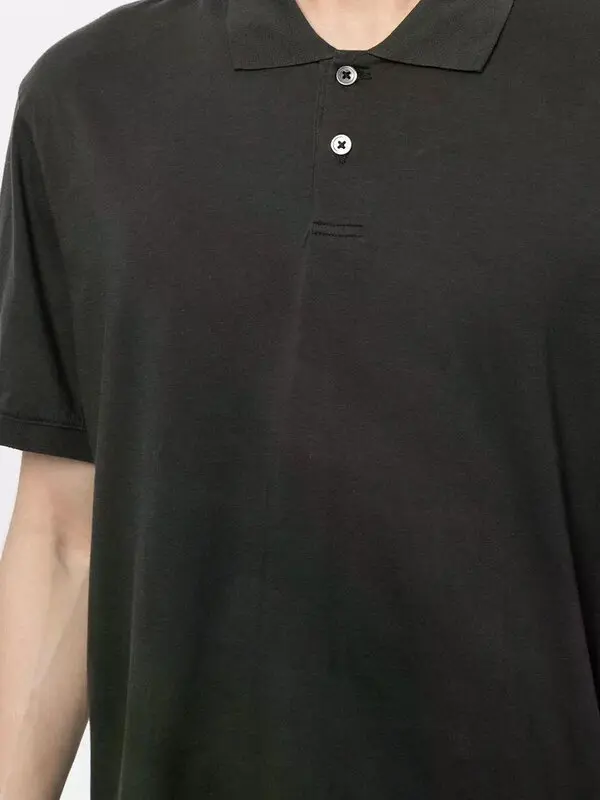 JAMES PERSE Lotus Polo Shirt - Grey